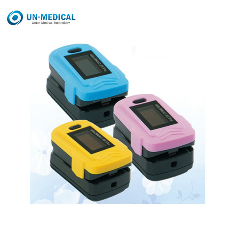 SPO2 Waveform ปลายนิ้ว Pulse Oximeter ที่แม่นยำ 4 ทิศทาง