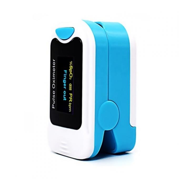 SPO2 Waveform ปลายนิ้ว Pulse Oximeter ที่แม่นยำ 4 ทิศทาง