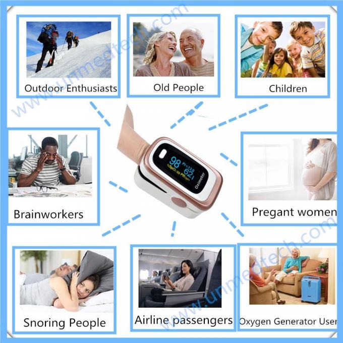 สี OLED Fingertip Pulse Oximeter FDA Approved